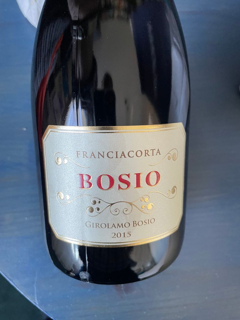 2016 Bosio Franciacorta Girolamo Bosio Pas Dosé Riserva, Italy ...
