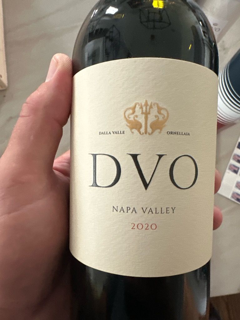 2020 Dalla Valle & Ornellaia DVO, USA, California, Napa Valley ...
