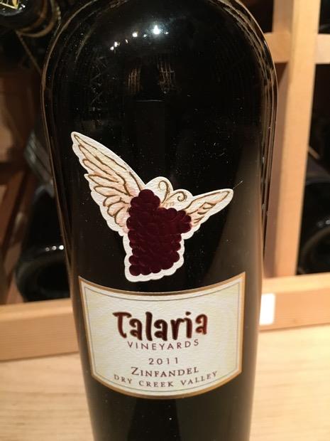 2011 Talaria Vineyards Zinfandel, USA, California, Sonoma County, Dry ...