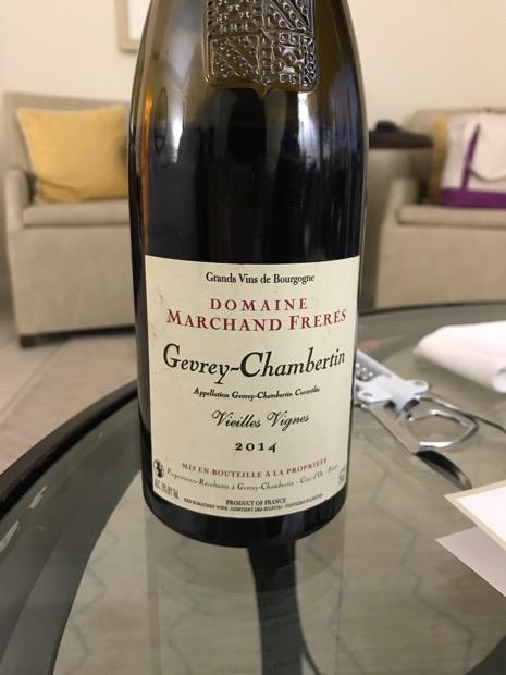 2010 Domaine Marchand Freres Gevrey-Chambertin Cuvée Fanny, France ...