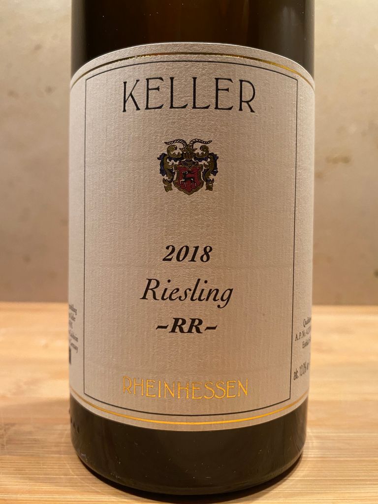 2018 Weingut Keller Riesling RR, Germany, Rheinhessen - CellarTracker