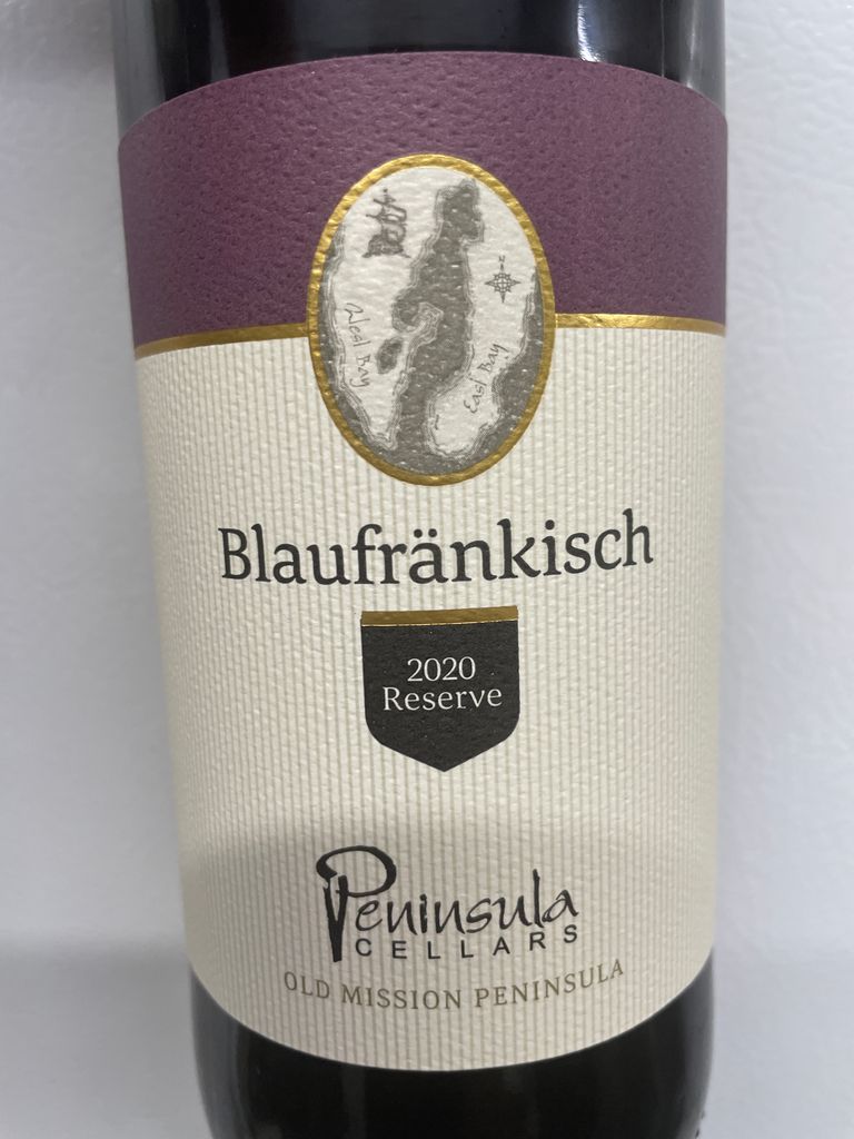 2021 Peninsula Cellars Blaufränkisch, USA, Michigan, Old Mission ...