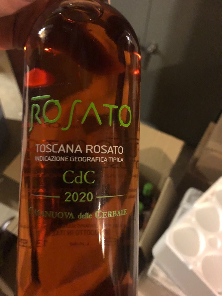 2021 Casanuova delle Cerbaie Gina Rosato Toscana IGT, Italy, Tuscany ...