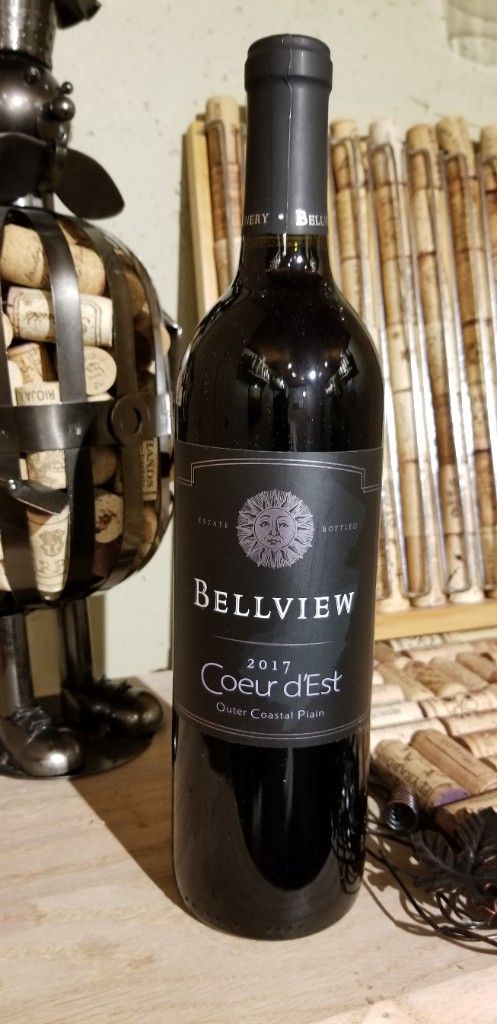 2019 Bellview Winery Coeur d’Est, USA, New Jersey, Outer Coastal Plain ...