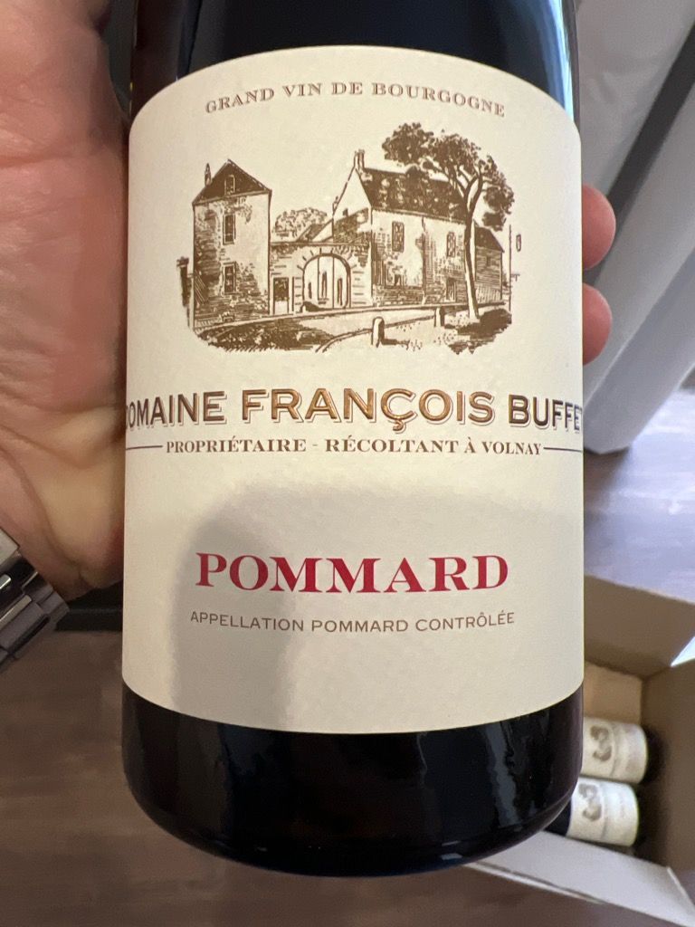 2023 Domaine François Buffet Pommard, France, Burgundy, Côte de Beaune ...