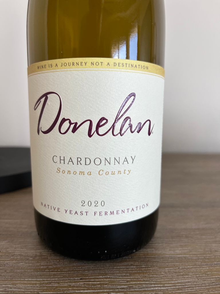 2020 Donelan Chardonnay Native, USA, California, Sonoma County ...