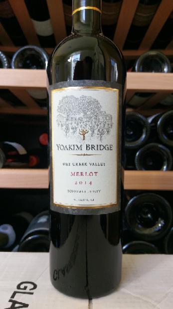 2014 Yoakim Bridge Merlot, USA, California, Sonoma County, Dry Creek ...