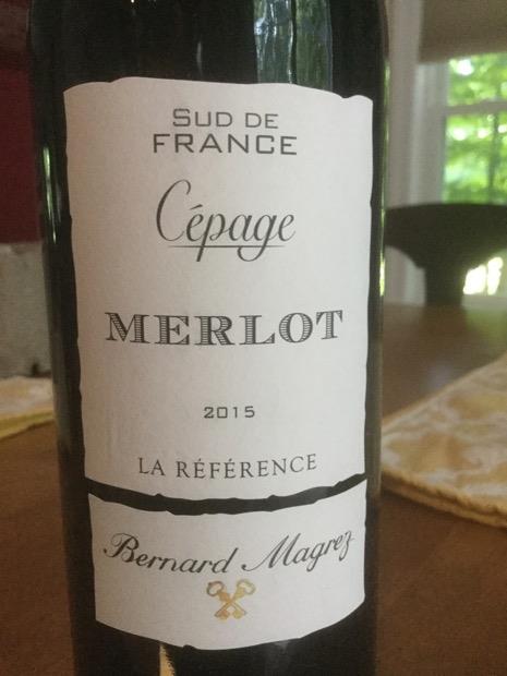 2015 Bernard Magrez Merlot Cépage, France - CellarTracker