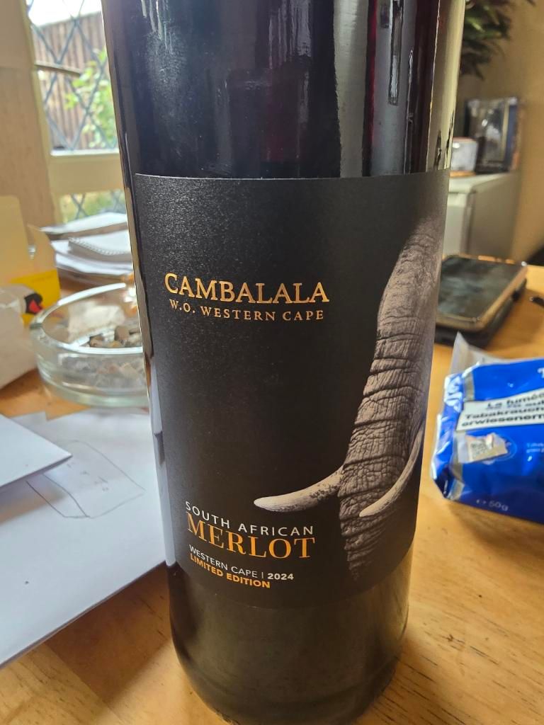 2024 Cambalala Merlot Specially Selected, South Africa, Coastal Region ...