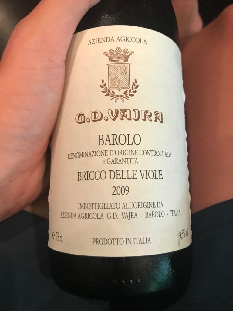 2010 G.D. Vajra Barolo Selezione Bricco delle Viole, Italy, Piedmont ...