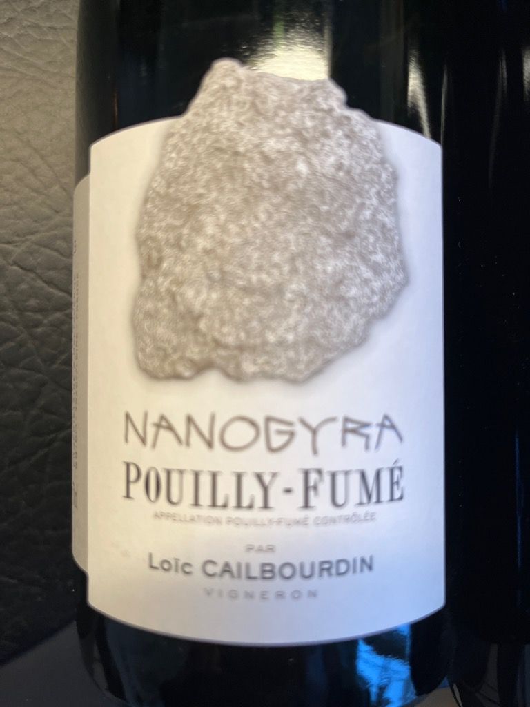2023 Domaine A. Cailbourdin Pouilly-Fumé Nanogyra, France, Loire Valley ...