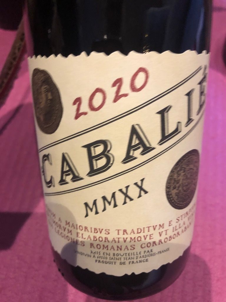2020 Cabalie Vin de France Blanc, France, Vin de France - CellarTracker