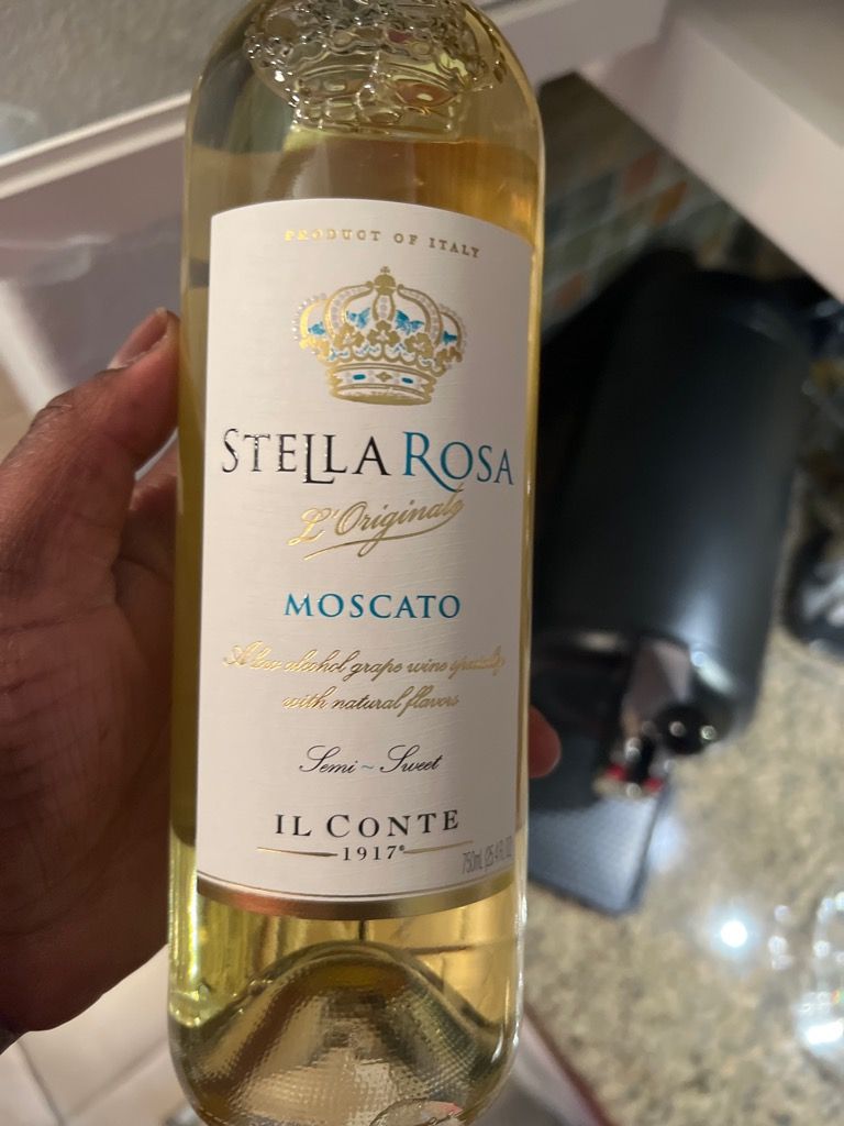 NV Il Conte Stella Rosa Red Apple Vino da Tavola, Italy, Piedmont, Vino ...