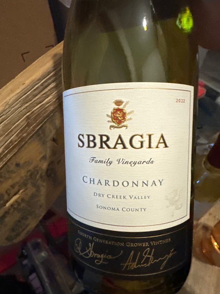 2022 Sbragia Family Chardonnay Home Ranch, USA, California, Sonoma ...