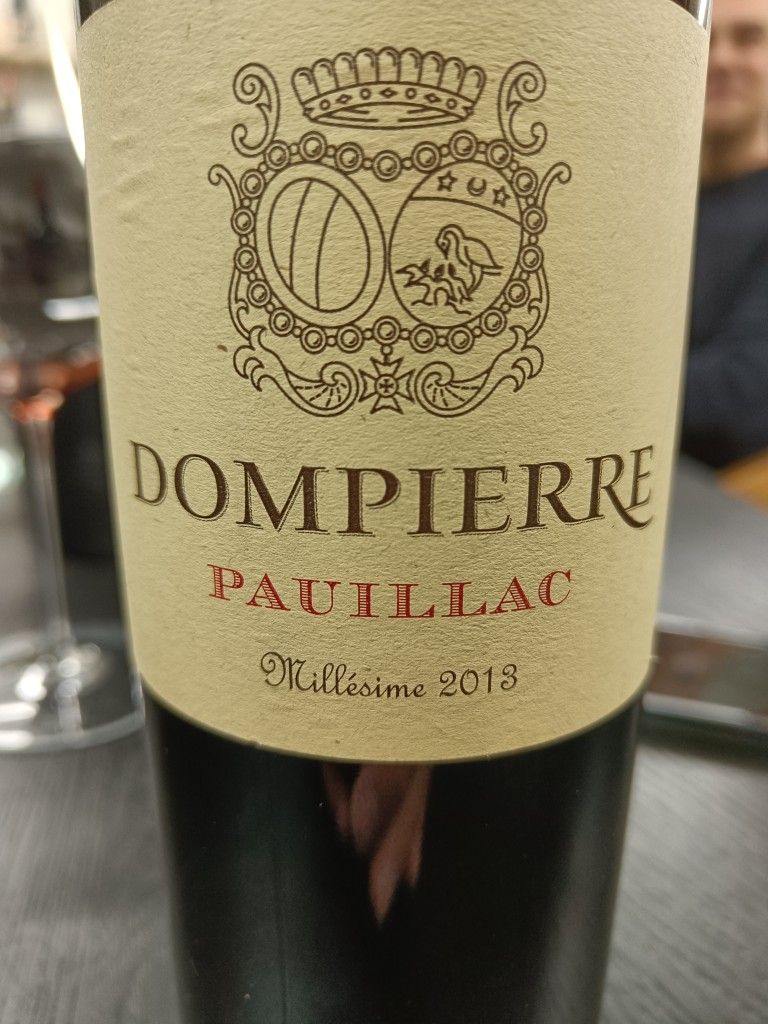 2015 Château Dompierre, France, Bordeaux, Médoc, Pauillac - CellarTracker