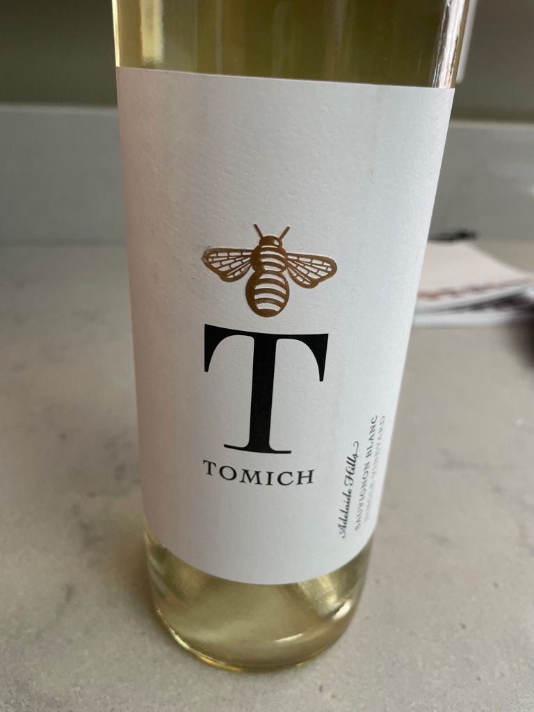 2016 Tomich Wines Sauvignon Blanc Woodside Vineyard, Australia, South Australia, Mount Lofty ...