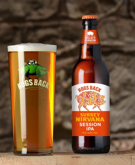 NV Hogs Back Brewery Surrey Nirvana, Session IPA, United Kingdom ...