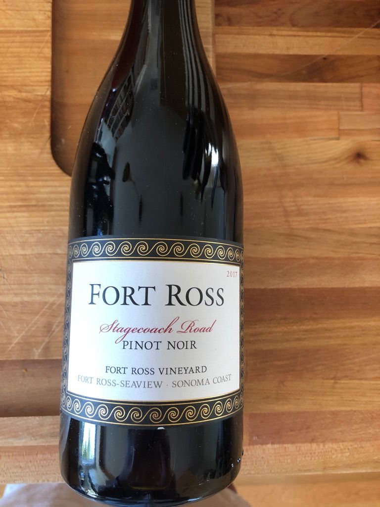 2017 Fort Ross Pinot Noir Stagecoach Road Fort Ross Vineyard, USA ...