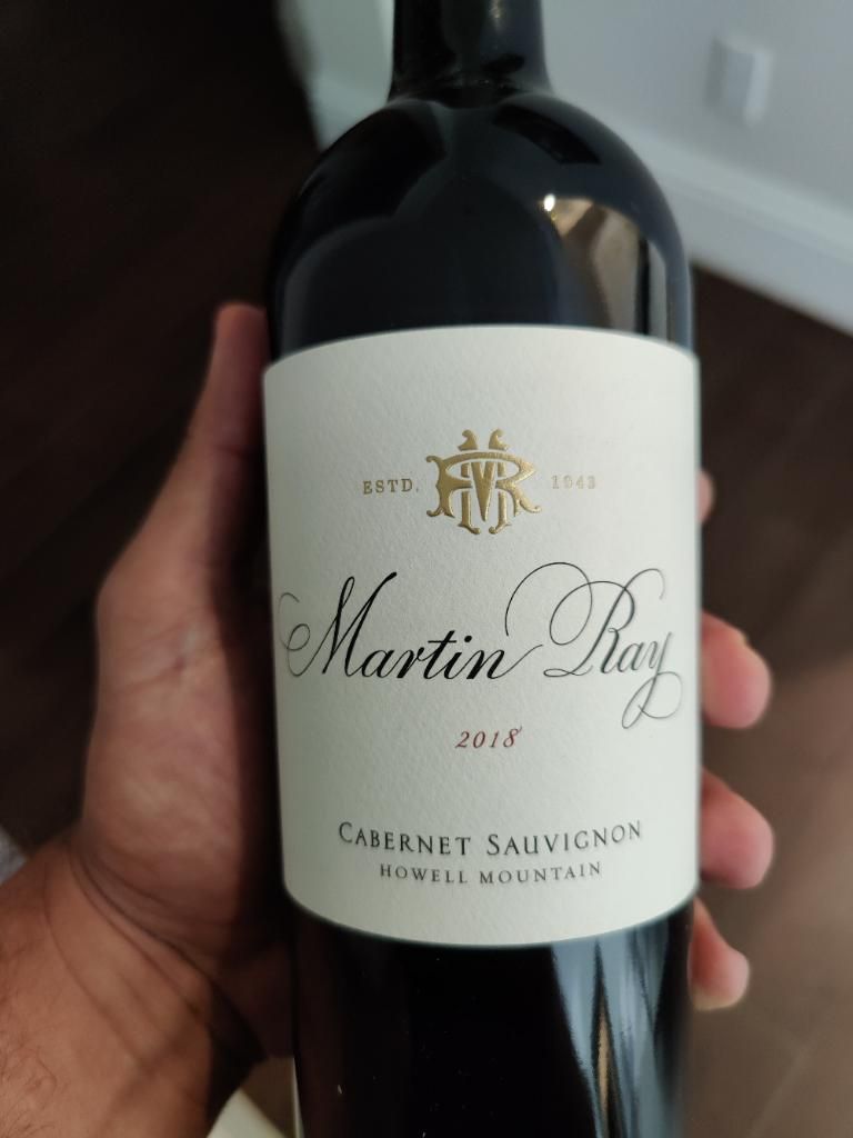 2021 Martin Ray Cabernet Sauvignon Howell Mountain, USA, California ...
