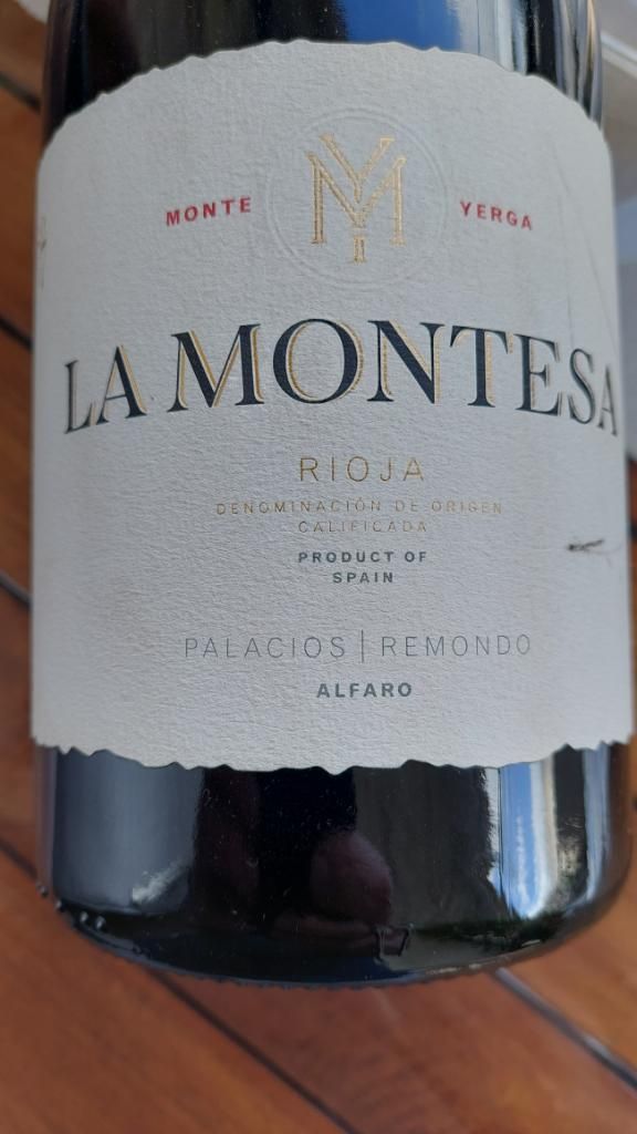 2016 Palacios Remondo Rioja La Montesa Crianza Monte Yerga, Spain, La ...