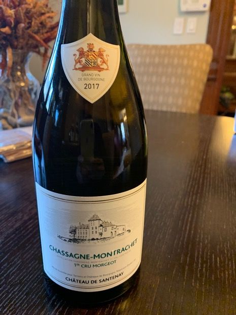 2015 Château de Santenay Chassagne-Montrachet 1er Cru Morgeot, France ...