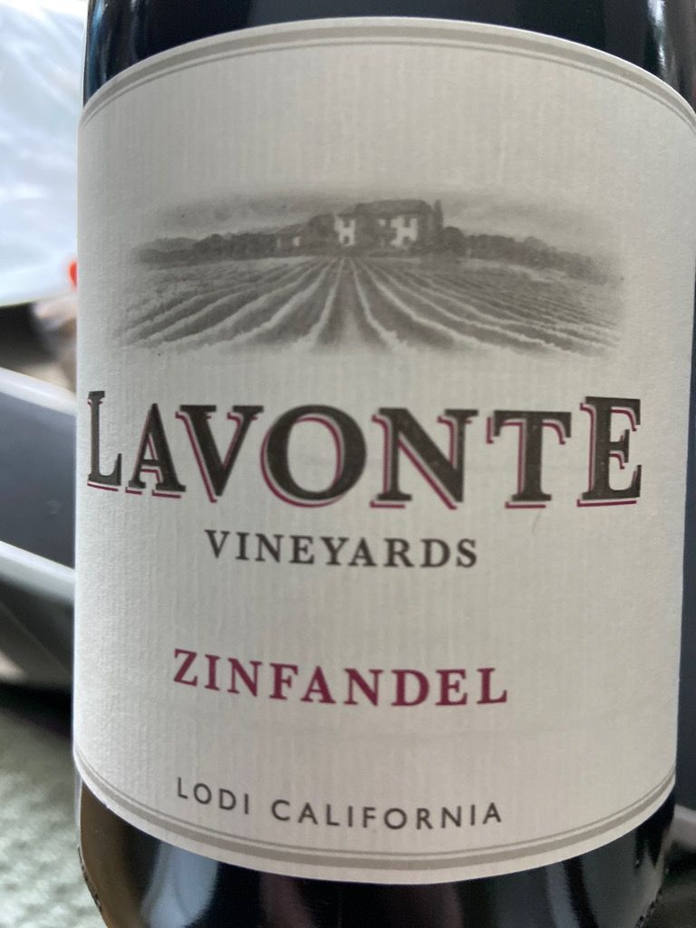2019 Lavonte Vineyards Zinfandel, USA, California, Central Valley, Lodi ...