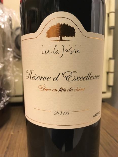 2016 Domaine de la Jasse Cabernet Sauvignon Réserve d'excellence ...