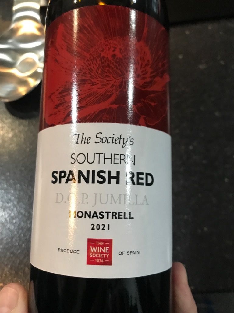 2021 The Wine Society Jumilla Southern Spanish Red, Spain, Murcia ...