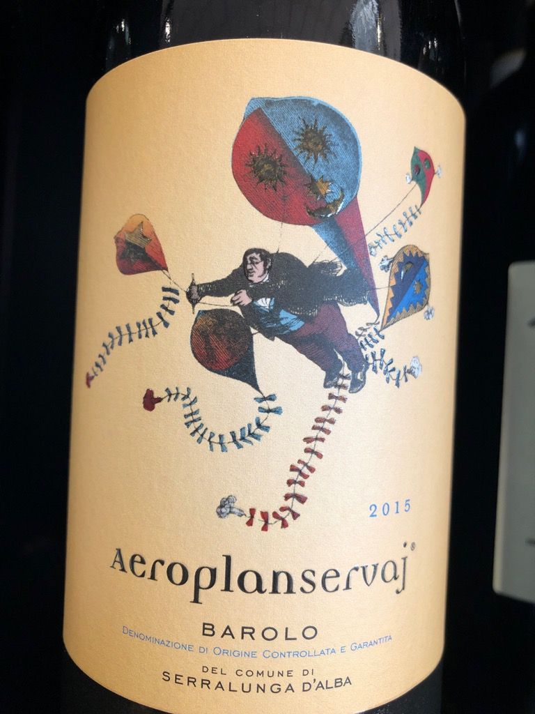 2015 Domenico Clerico Barolo Aeroplan Servaj Serralunga, Italy ...