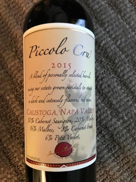 2015 Paoletti Piccolo Cru, USA, California, Napa Valley - CellarTracker