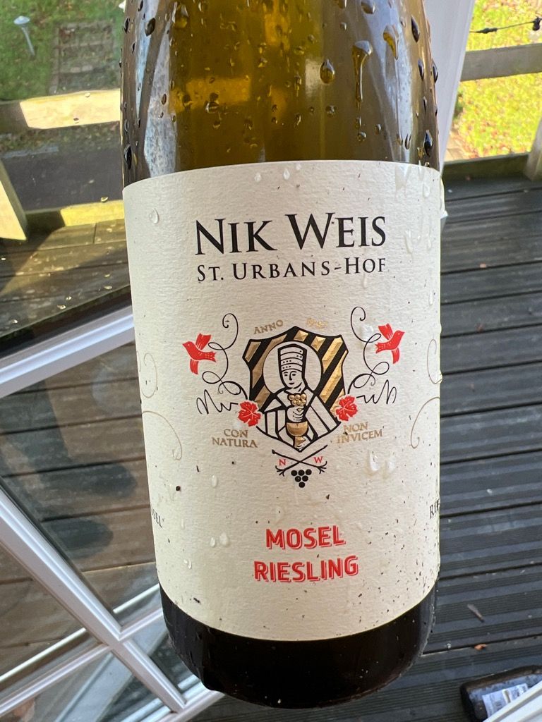 2022 Nik Weis / St. Urbans-Hof Mosel Riesling, Germany, Mosel Saar ...