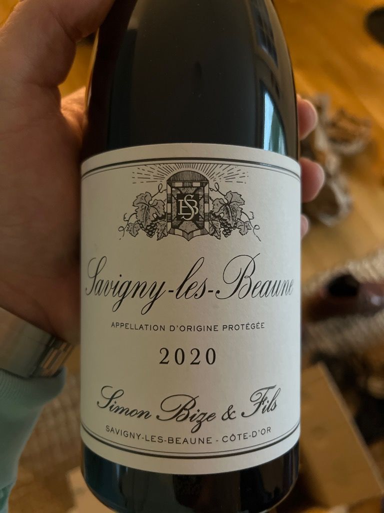 2022 Simon Bize Savigny-lès-Beaune 1er Cru Aux Vergelesses Blanc ...