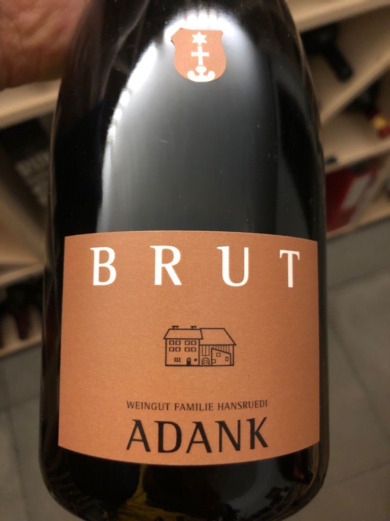 2021 Hansruedi Adank Vin Mousseux Fläsch, Switzerland, Eastern ...