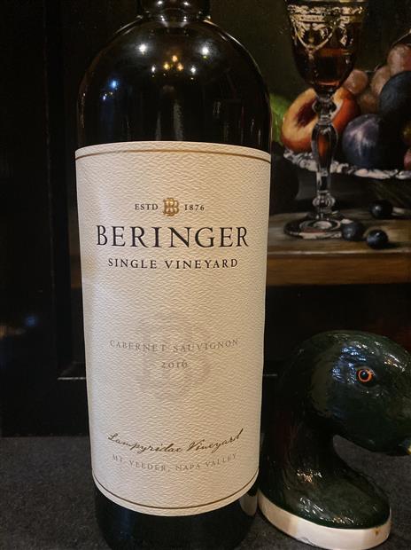 2016 Beringer Vineyards Cabernet Sauvignon Lampyridae Vineyard, USA ...