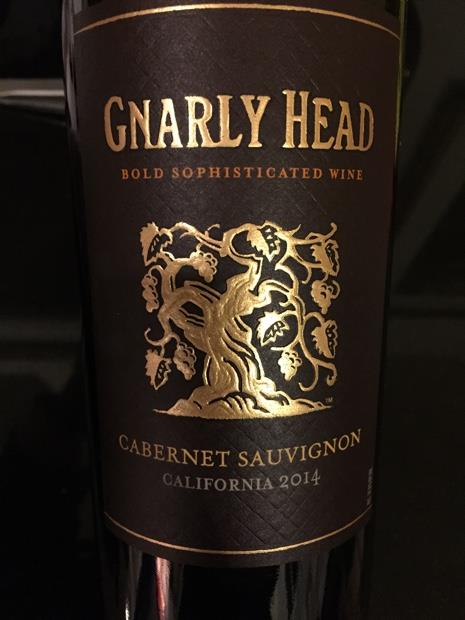 2014 Gnarly Head Cabernet Sauvignon, USA, California - CellarTracker