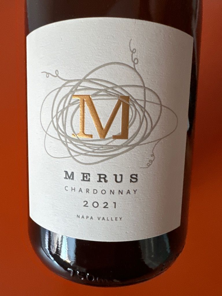 2022 Merus Chardonnay, USA, California, Napa Valley - CellarTracker