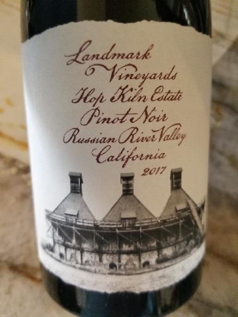 2017 Landmark Pinot Noir Hop Kiln Estate, USA, California, Sonoma ...