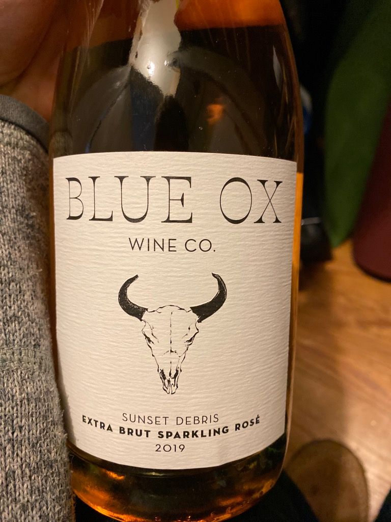 2021 Blue Ox Wine Co Extra Brut Rosé Sunset Debris, USA, California ...