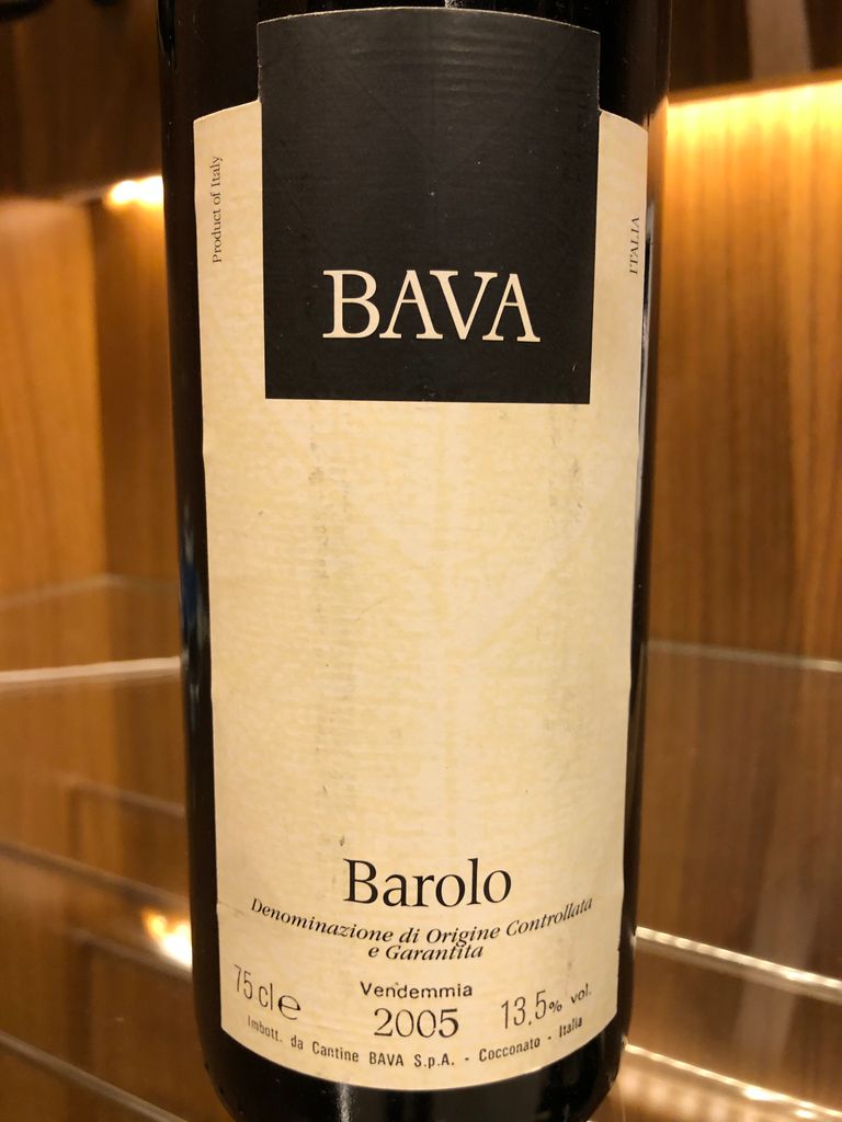 2005 Bava Barolo, Italy, Piedmont, Langhe, Barolo - CellarTracker