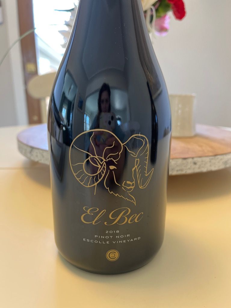 2021 Caraccioli Cellars Pinot Noir El Bec Escolle Vineyard, USA ...