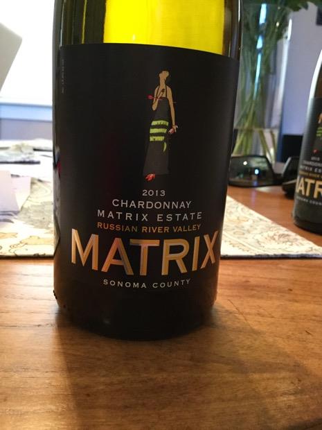 2013 Matrix Chardonnay Estate, USA, California, Sonoma County, Russian ...