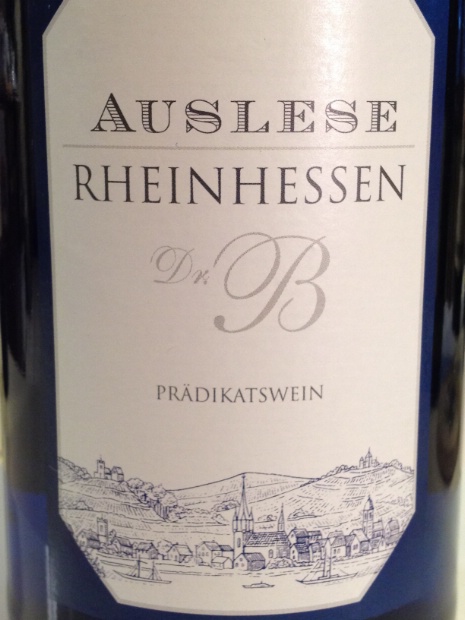 2006 Dr. Beckermann Riesling Auslese, Germany, Rheinhessen - CellarTracker
