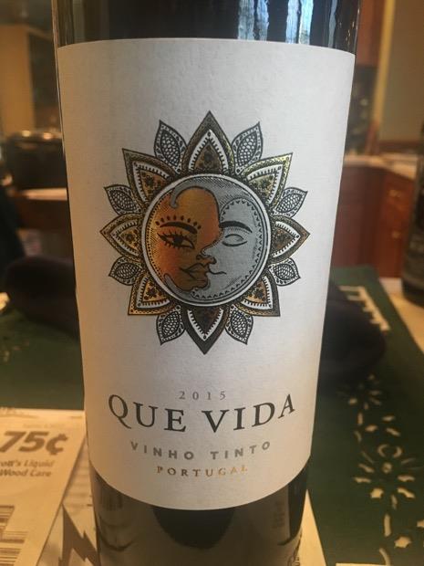 2015 Que Vida Vinho Regional Lisboa Tinto, Portugal, Lisboa, Vinho ...