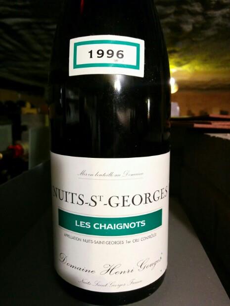 1986 Domaine Henri Gouges Nuits St. Georges 1er Cru Les Chaignots ...