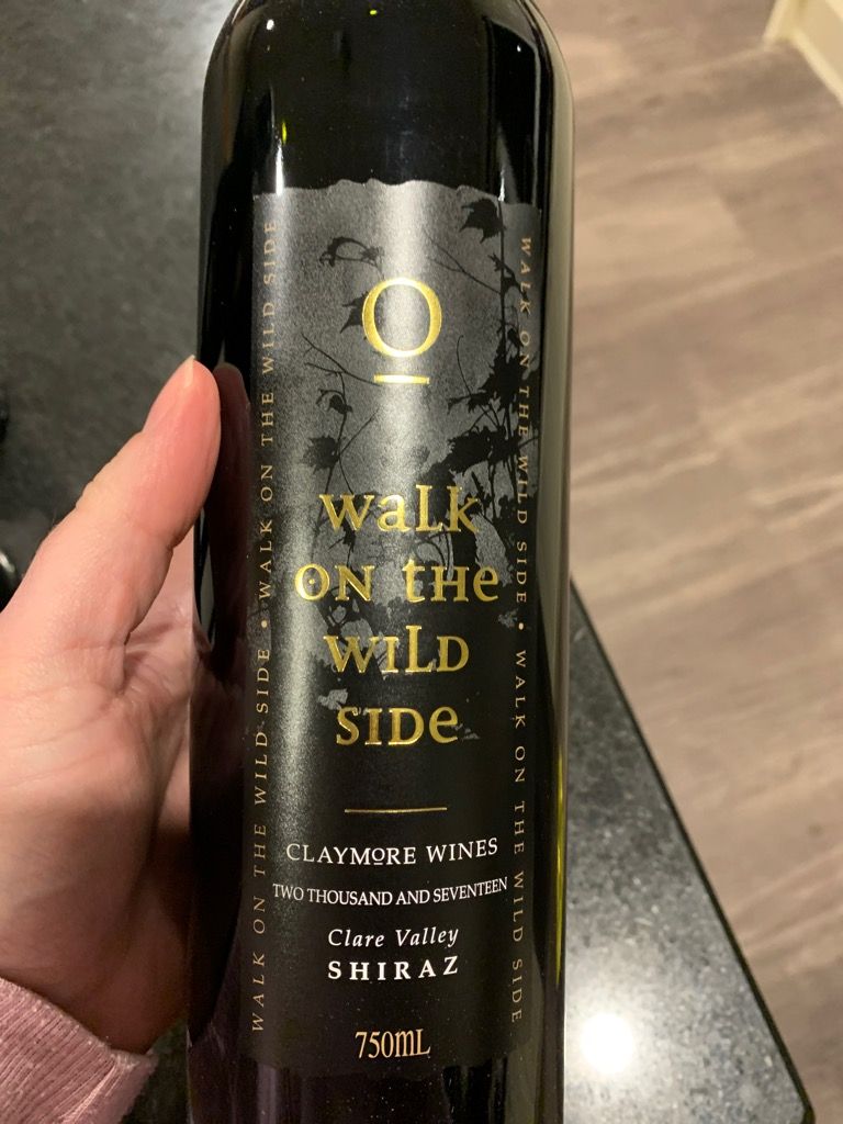 2019 Claymore Wines Walk on the Wild Side Shiraz, Australia, South Australia, Mount Lofty Ranges ...