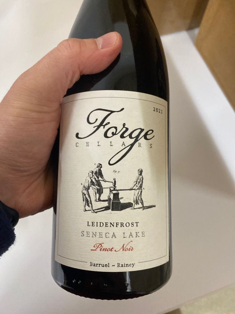 2021 Forge Cellars Pinot Noir Leidenfrost Vineyard, USA, New York ...