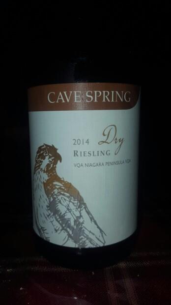 2014 Cave Spring Dry Riesling, Canada, Ontario, Niagara Peninsula ...