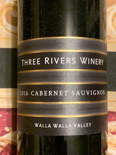 2017 Three Rivers Winery Cabernet Sauvignon, USA, Washington, Columbia ...