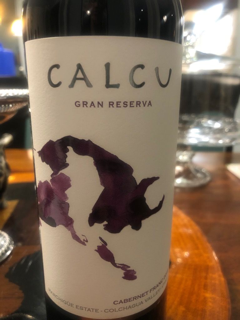 2018 Calcu Cabernet Sauvignon Gran Reserva, Chile, Rapel Valley ...