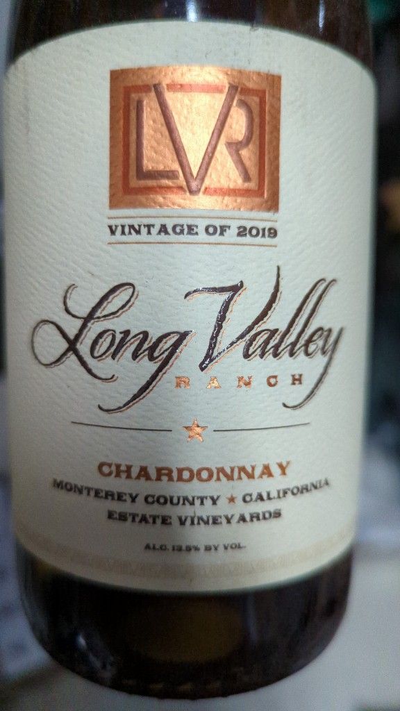 2017 Long Valley Ranch Chardonnay, USA, California, Central Coast ...